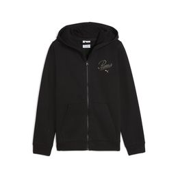 Puma Sweatjacke 'Essentials' Jungen Gr&ouml;&szlig;e 176 schwarz