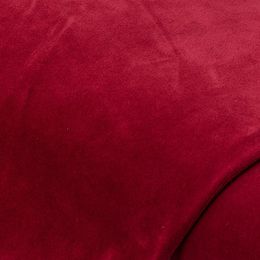 buttinette Nickistoff "Supersoft", bordeaux