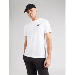 Puma T-Shirt 'Ess 2 No. 1' Herren Gr&ouml;&szlig;e L navy / rot / wei&szlig;