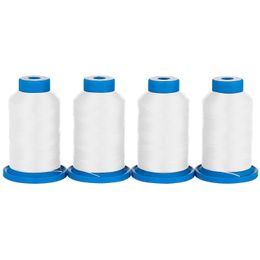 Mettler Seraflock im 4er-Pack, St&auml;rke: 120, 1000m-Spule, wei&szlig;