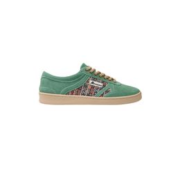 MORRISON Sneaker 'Nineties' Herren Gr&ouml;&szlig;e 40 gr&uuml;n / dunkelorange / rot / schwarz Sommerschuhe