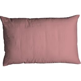 CASATEX Kissenbezug &raquo;Uni&laquo; Uni Design, Rei&szlig;verschluss, tolle Farben rosa Satin, Baumwolle B/L: 40cm x 80cm, 1 Stk., Satin