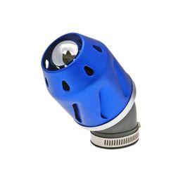 Luftfilter Grenade blau gewinkelt 42mm Anschluss