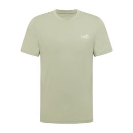 Mustang T-Shirt 'Austin' Herren Gr&ouml;&szlig;e 6XL hellbeige / hellgr&uuml;n