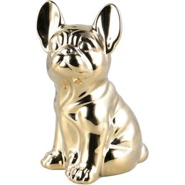 Mirrors and More Dekofigur &raquo;BILLY&laquo; Dekofigur in Hundeform gold Porzellan B/H/T: 14,3cm x 20,3cm