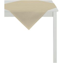 Apelt Mitteldecke &raquo;ALASKA, LOFT STYLE, Rips Uni&laquo; gr&uuml;n Baumwolle, Polyester B/L: 93cm x 93cm, 1 Stk., quadratisch