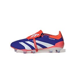 adidas Sportswear Fu&szlig;ballschuh 'Predator Elite' Herren Gr&ouml;&szlig;e 41.5 navy / orangerot / wei&szlig;
