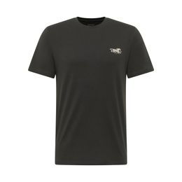 Mustang T-Shirt 'Austin' Herren Gr&ouml;&szlig;e 4XL hellbeige / anthrazit