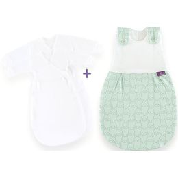 Tr&auml;umeland Babyschlafsack &raquo;Set Kuschelhase&laquo; bunt Obermaterial: 100% Baumwolle 56/62, umlaufender Rei&szlig;verschluss