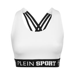 Plein Sport Sport-BH Damen Gr&ouml;&szlig;e L schwarz / wei&szlig;