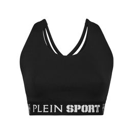 Plein Sport Sport-BH Damen Gr&ouml;&szlig;e S schwarz / wei&szlig;