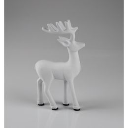 AM Design Dekofigur &raquo;Dekoobjekt, aus Aluminium&laquo; 3er Set, BxH: 10x17 cm wei&szlig; Aluminium B/H/T: 10cm x 17cm