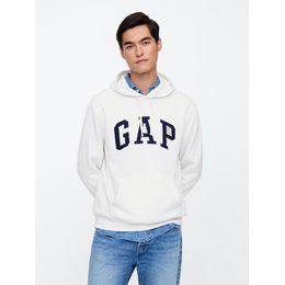 GAP Hoodie in Wei&szlig; - 52% | Gr&ouml;&szlig;e M | Herren-sweatshirts-jacken