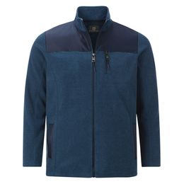 Jan Vanderstorm Strickjacke 'Jorvik' Herren Gr&ouml;&szlig;e XL blau / navy