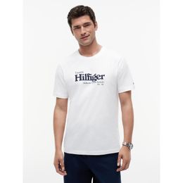 Tommy Hilfiger Herren T-Shirt &raquo;NAUTICAL CHEST GRAPHIC REGULAR&laquo; wei&szlig; XL