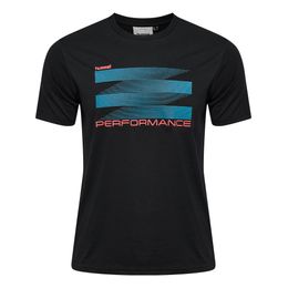 Hummel Performance Shirt 'Pulse' male size M Blue / Red / Black
