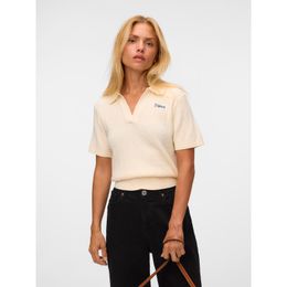 Vero Moda Damen Polokragenpullover &raquo;VMGOLD CABLE SS POLONECK PULLOVER&laquo; Viskosemischung, regular fit XL