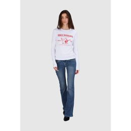 True Religion Damen Bootcut-Jeans &raquo;BECCA MR BOOTCUT FLAP&laquo; Baumwollmischung, bootcut fit 27, N-Gr