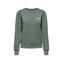 Only Play Sweatshirt 'Cava Life' Damen Gr&ouml;&szlig;e XL gr&uuml;n / wei&szlig;
