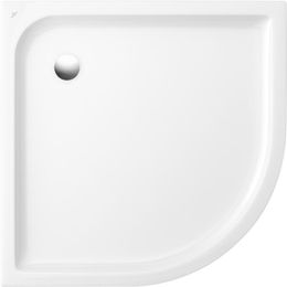 Villeroy & Boch Villeroy & Boch O.Novo Plus Duschwanne 6213C301 viertelkreis, 80 x 80 x 6 cm, wei&szlig; mit Antirutsch