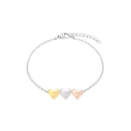 s.Oliver Armband Damen Gr&ouml;&szlig;e One Size gold / rosa / silber