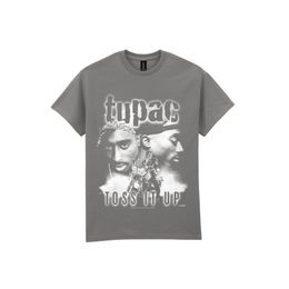 Rockshirts Shirt '2PAC Toss It Up T-Shirt' Herren Gr&ouml;&szlig;e M grau