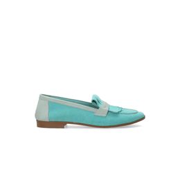 Venezia Slipper Damen Gr&ouml;&szlig;e 38 t&uuml;rkis / hellblau Sommerschuhe
