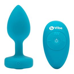 b-Vibe Vibrating Jewel Plug - S/M, 9,8 cm