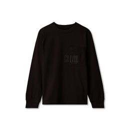 Calvin Klein Jeans Pullover Jungen Gr&ouml;&szlig;e 110 schwarz