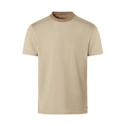 Benvenuto T-Shirt 'Amadeo', Model ist 186 cm gro&szlig; und tr&auml;gt Gr&ouml;&szlig;e M Herren Gr&ouml;&szlig;e XL beige