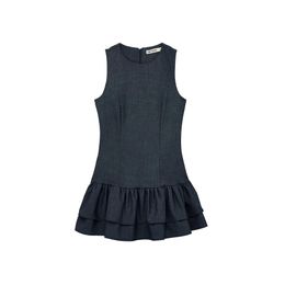 KOTON Kleid Damen Gr&ouml;&szlig;e 40 dunkelblau Sommerkleid