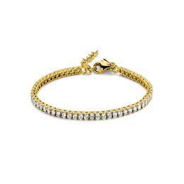 Fiocco Jewelry Armband 'Tennis' Damen Gr&ouml;&szlig;e 20 cm goldgelb