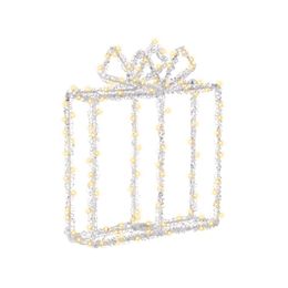 Beliani LED Deko KEMI in Wei&szlig; - (W) 22 x (H) 25 x (L) 6 cm | Gr.: onesize
