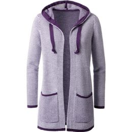 Kapuzenstrickjacke