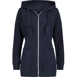 Longstrickjacke