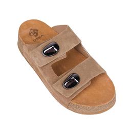 Desa Slippers 'Keilrutschen' female size 38 Beige