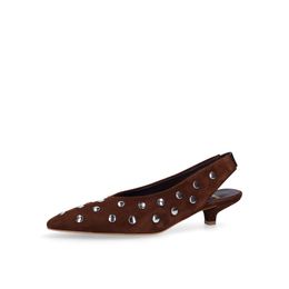 Manfield Pumps Damen Gr&ouml;&szlig;e 37 braun