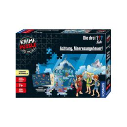 Kosmos Spiel - Krimi Puzzle Die drei ??? Kids, Achtung, Meeresungeheuer! (Kinderpuzzl | Gr.: onesize
