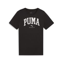 Puma Shirt 'SQUAD' boy size 164 Black / White