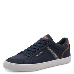 Marco Tozzi Sneaker Herren Gr&ouml;&szlig;e 45 navy / hellbraun