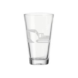 LUXENTU Kinderbecher Bagger 300 ml transparent in transparent | Gr.: onesize