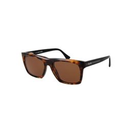 Web M&auml;nner Sonnenbrille Quadratisch Braun | Gr.: onesize