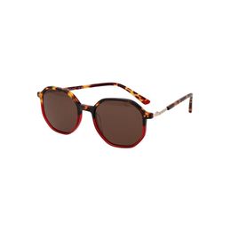 Replay Unisex Sonnenbrille Panto Braun | Gr.: onesize