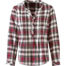 Flanellbluse