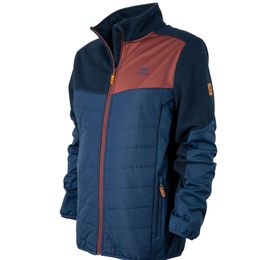 Forsberg Fleecejacke 'Aeresmann Strickfleecejacke' Herren Gr&ouml;&szlig;e 4XL blau