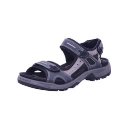 Ecco Sandals 'Sandale Herren 069564 02038 Rauleder in blau' male size 45 Blue