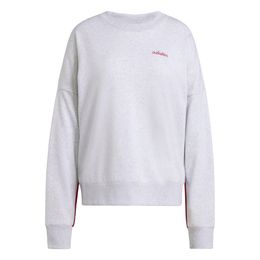 adidas Sportswear Sportsweatshirt 'Seasonal Essentials' Damen Gr&ouml;&szlig;e XL graumeliert