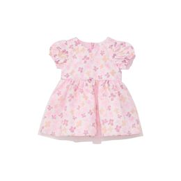 s.Oliver Kleid M&auml;dchen Gr&ouml;&szlig;e 92 mint / apricot / rosa / wei&szlig;