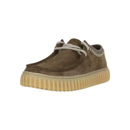 Clarks Schn&uuml;rschuhe 'Torhill' Herren Gr&ouml;&szlig;e 45 oliv