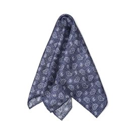 Maytree Schal 'Herrenseidentuch in Stone-washed-Optik Jeansblau' Herren Gr&ouml;&szlig;e One Size blau